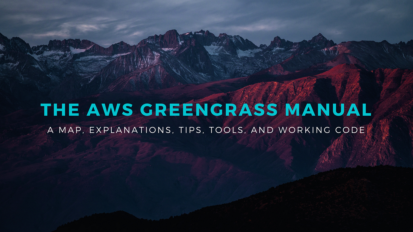 To Be Fair There Is Aws Greengrass Group Setup Which Is Actually Used By The Notorious