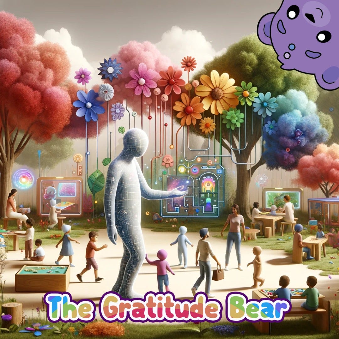 Meet the Magic Bear. The blue bear’s personality is a… | by ...