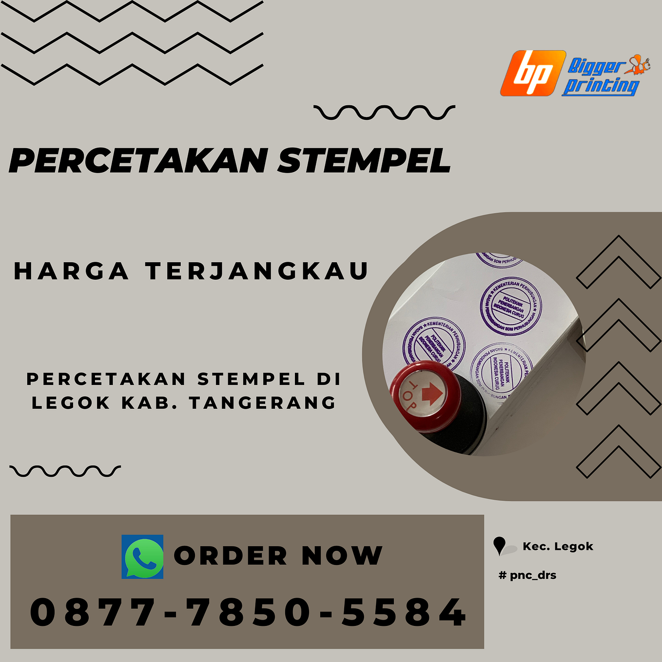 FAST PROSES, Wa./Call. 0877-7850-5584, Tempat Bikin Stempel di Setu Tangerang Selatan Bikin ...