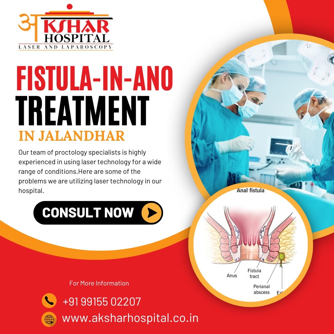 Transform Your Life with Laser Treatment for Fistula at Akshar Hospital ...