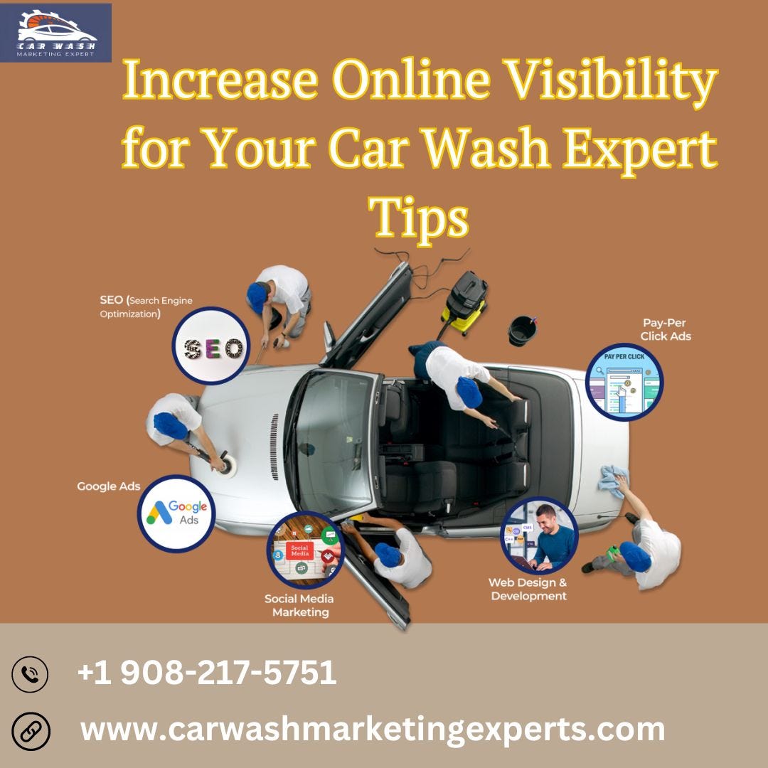 Increase Business Visibility with Marketing Services - Car Wash ...