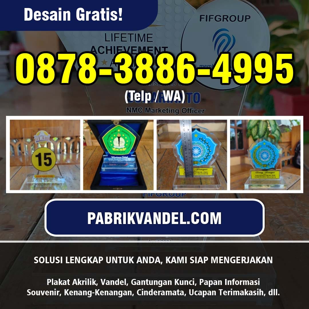 CS 0878–3886–4995 Cinderamata yang Cocok Untuk Guru | by Piala Akrilik ...