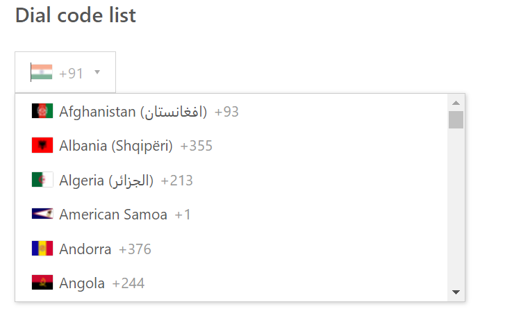 How to create a Countries Dropdown with Flags and Search Box | by Kapil Kumar | Medium