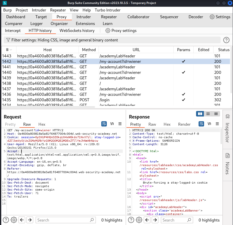 Port Swigger Academy Labs -3- Excessive trust in client-side controls ...