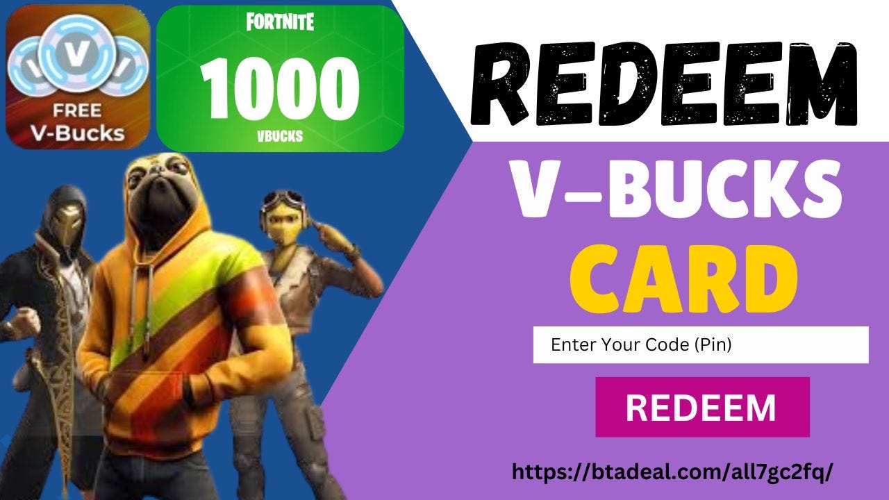 +^^Fortnite Gift Card Code[2024 Edition] Fortnite 13500 v-bucks gift ...