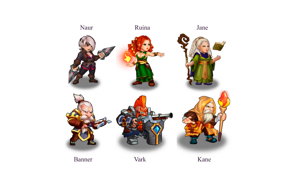 Estel ( Elf — Forest ) Overview of heroes for the game Metarrior | by ...
