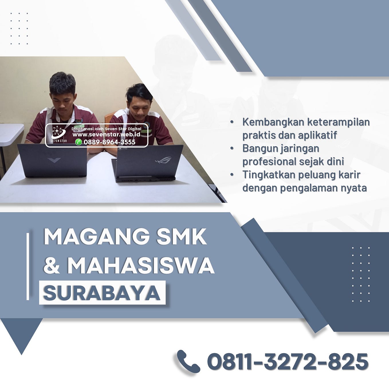 HUB: 0811–3272–825, Lowongan Magang Mahasiswa Informatika Surabaya | by ...