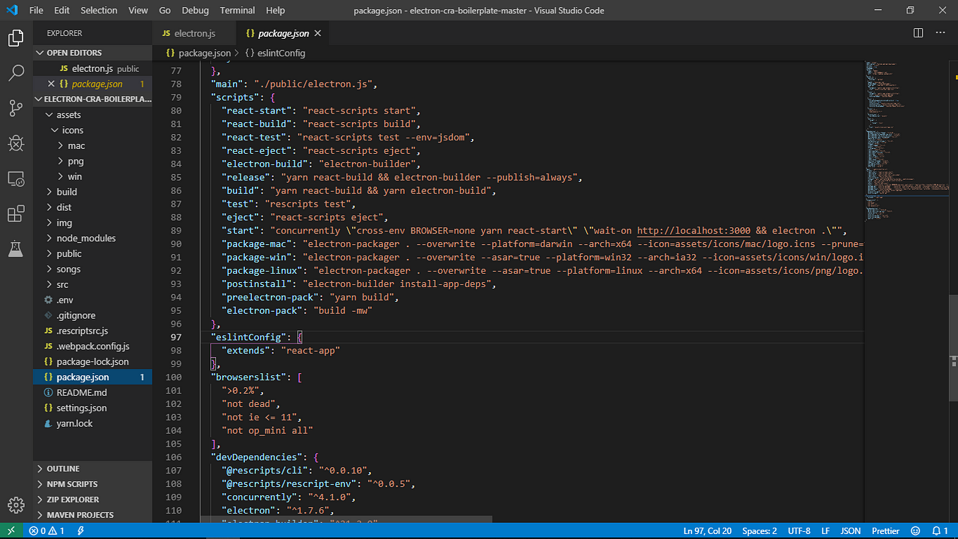 Electron app showing white screen after successful build but work in ... Electron app showing white screen after successful build but work in ...