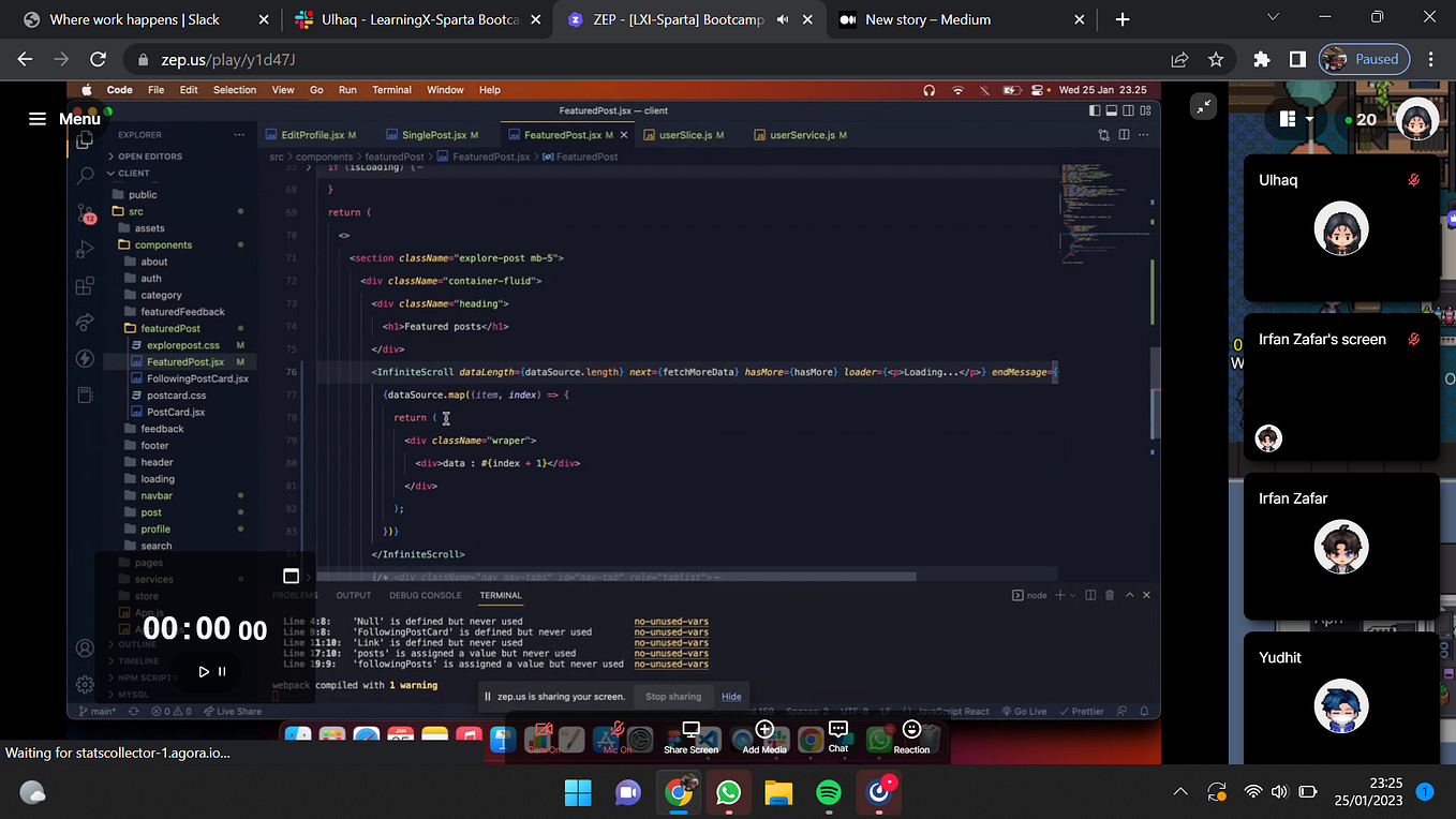 SpartaCodingClub — 21/11/22. today i conrinue for lecturere video in… | by Putriulhaq | Medium