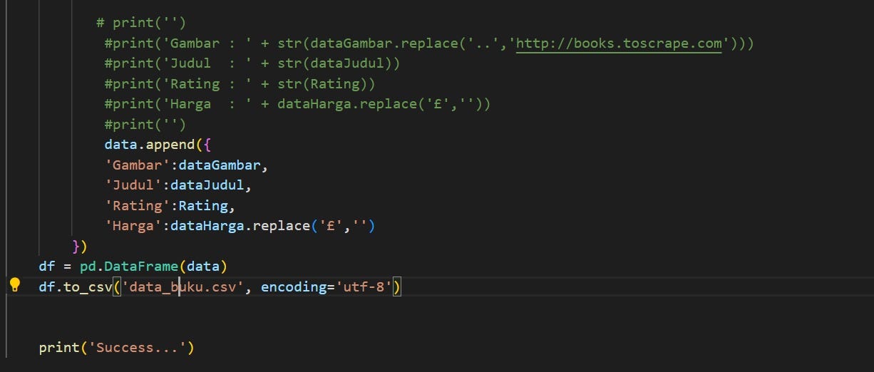 Cara melakukan scrape data 1.inspect halaman yang telah anda pilih 2 ...