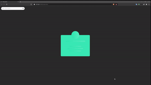 Simple Github ­profile Page Display App Using Github Api And Flutter Using Bloc Pattern By 6819