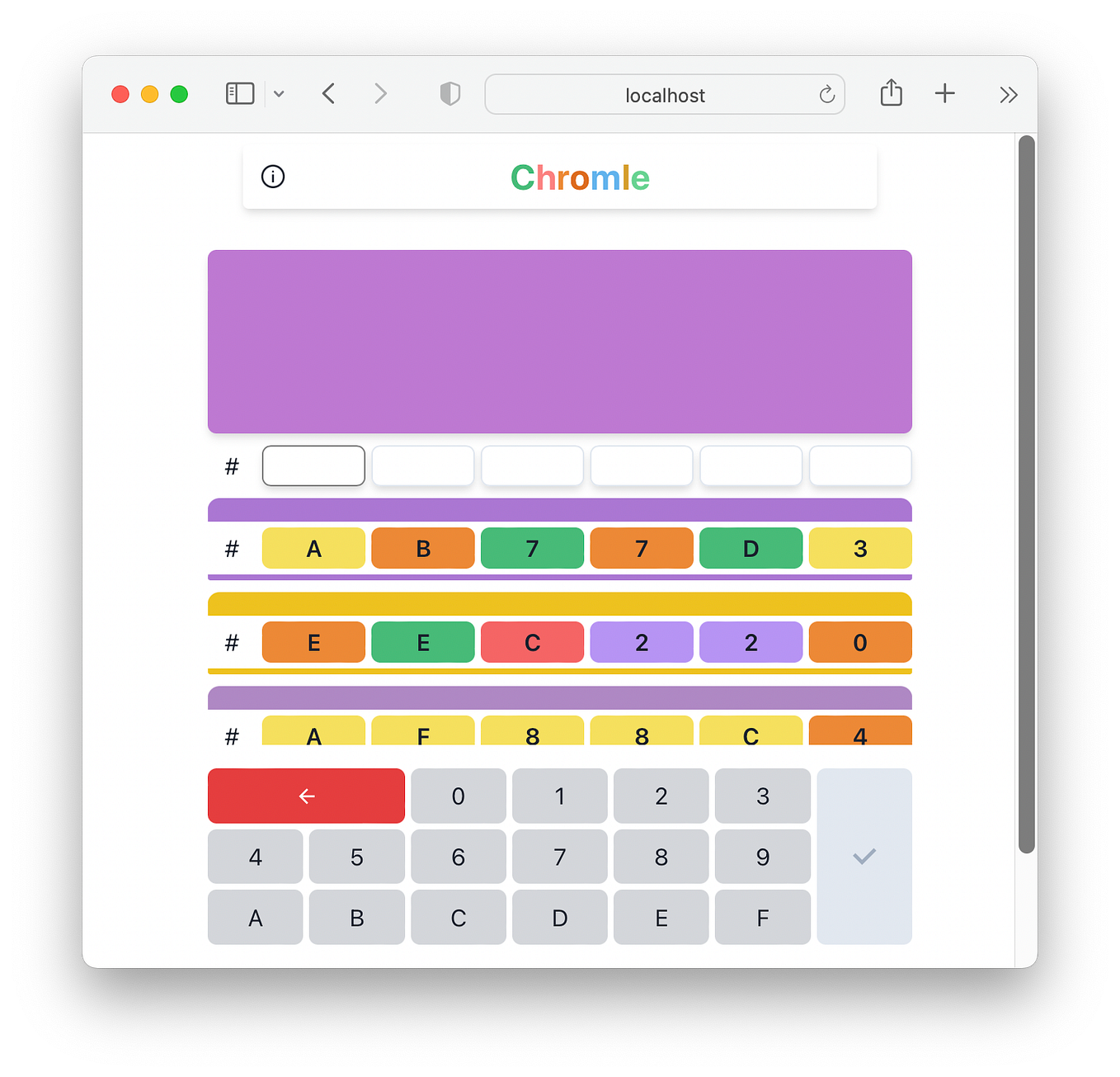 Next.js e browser games: Chromle. Parte 2 — Il primo MVP | by Matsor Browncoat | Hrm TechDrops ...
