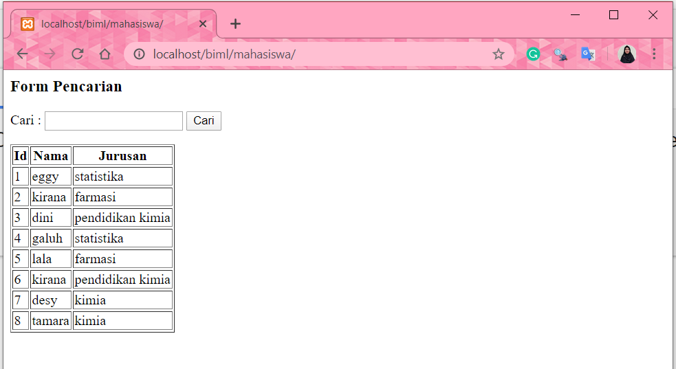 Python Flask untuk memunculkan Tabel dari MySQL | by Umniyyatul Ula ...