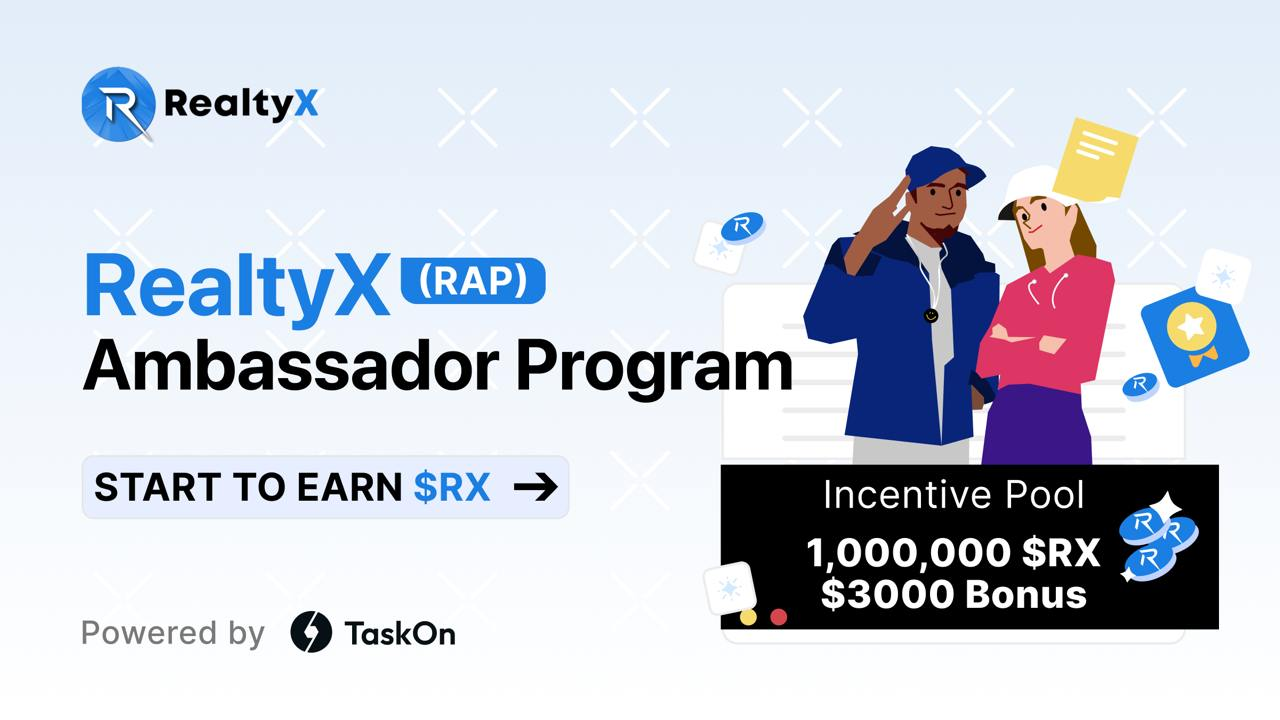 Join $RX Community Airdrop: Ride the RWAfi Wave | by Jade | RealtyX DAO | Medium