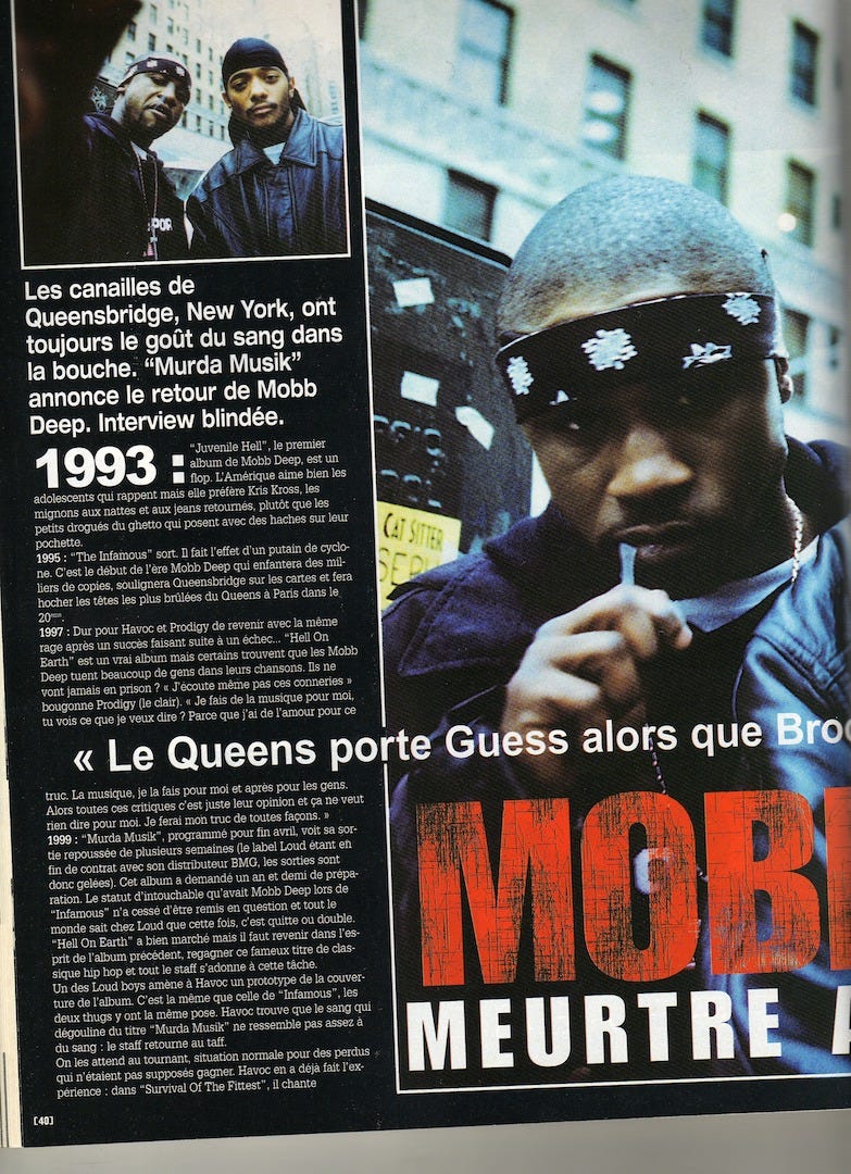Metek à L’Affiche (1998) — Interview Tragedy Khadafi & Noreaga - Manuel ...