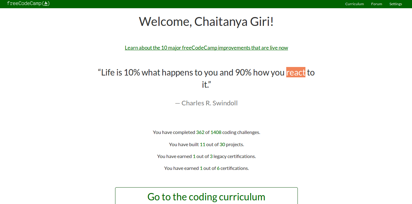 Solving React challenges from FreeCodeCamp. | ALL SOLVED REACT AND REDUX CHALLENGES. | by ...