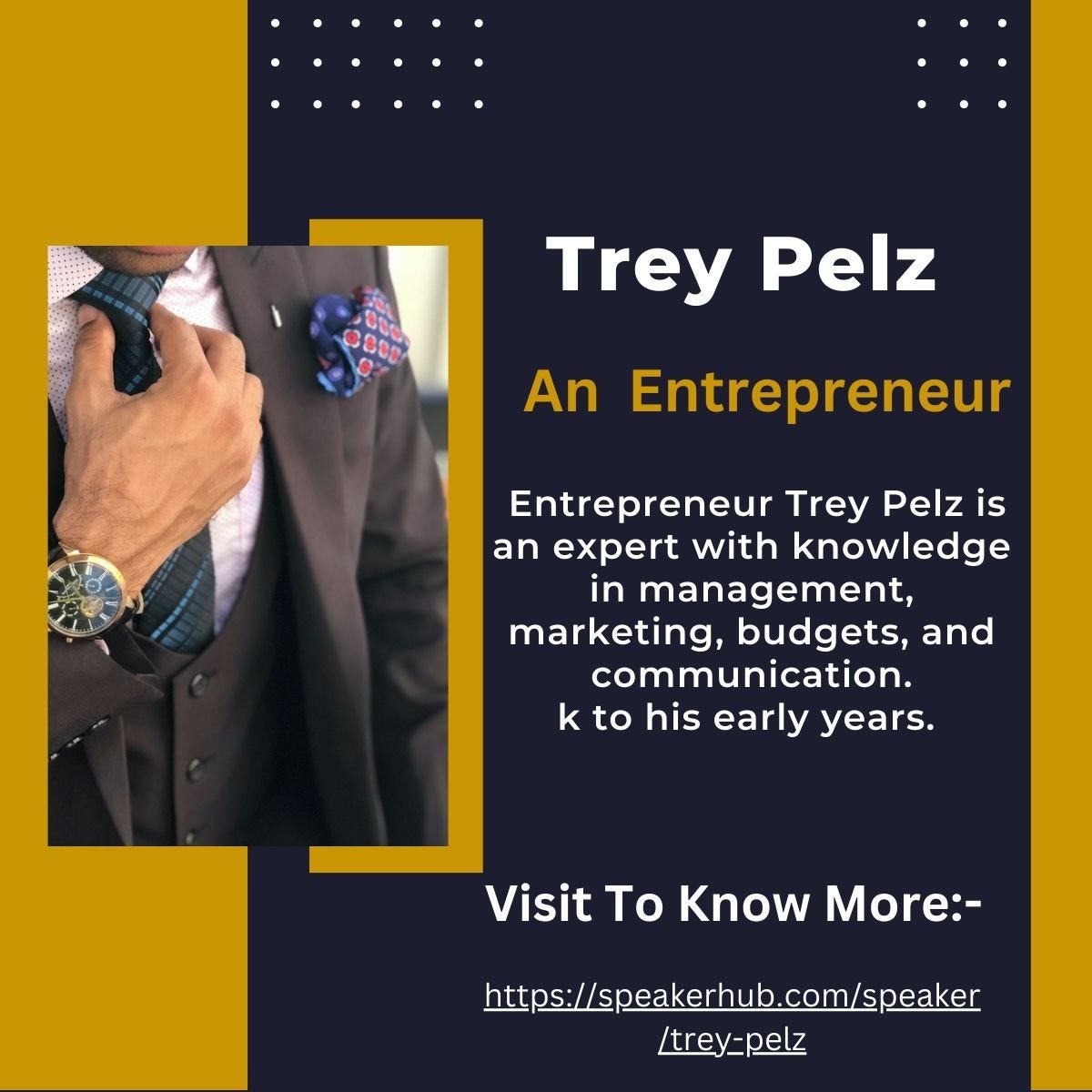 Trey Pelz — A Prosperous Businessman - Trey Pelz - Medium