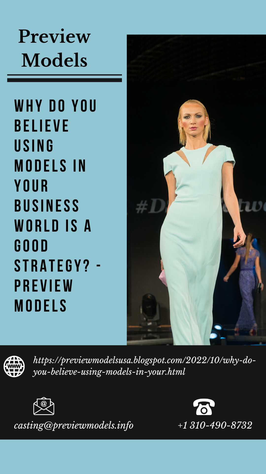 Preview Models: Why is It a Good Idea to Hire Models for Your Business ...