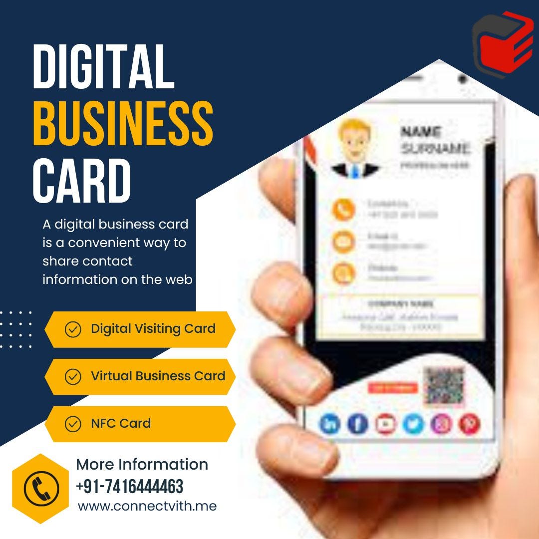 Best Digital Business Visiting Cards — Start Creating Today at ...