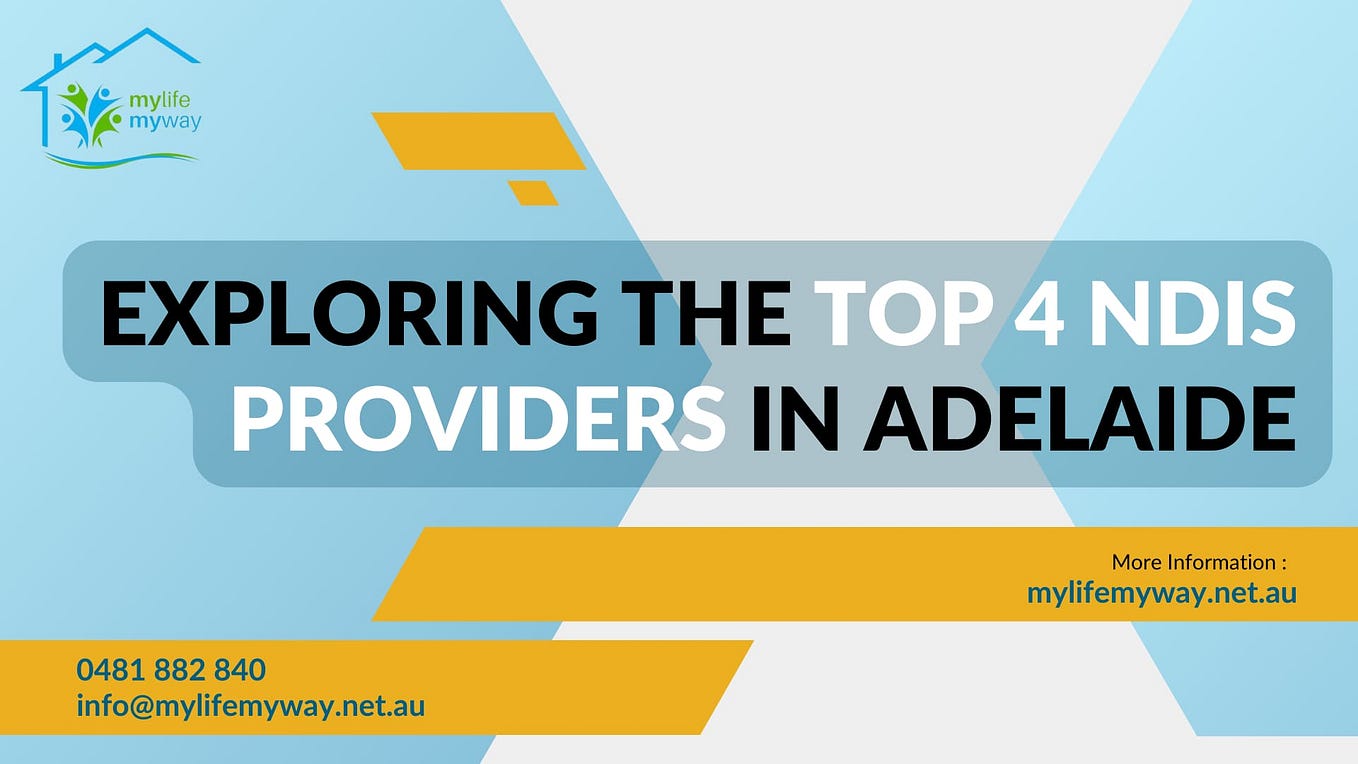 Top 5 NDIS Plan Management Providers in Adelaide | by My Life My Way ...