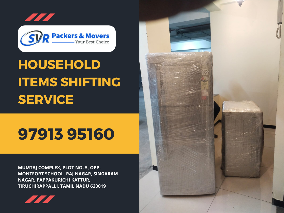 Kitchen Equipment Shifting Service | SVR Packers and Movers in Trichy ...