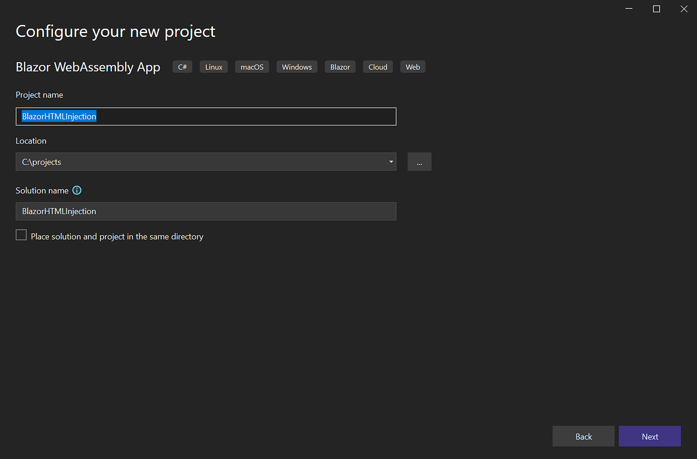 Getting Started with Blazor’s DynamicComponent Component — Part 1 | by Chuck Beasley | Medium
