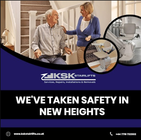 Chair Lift Installation by KSK Stairlifts in the UK - KSK Stairlifts ...