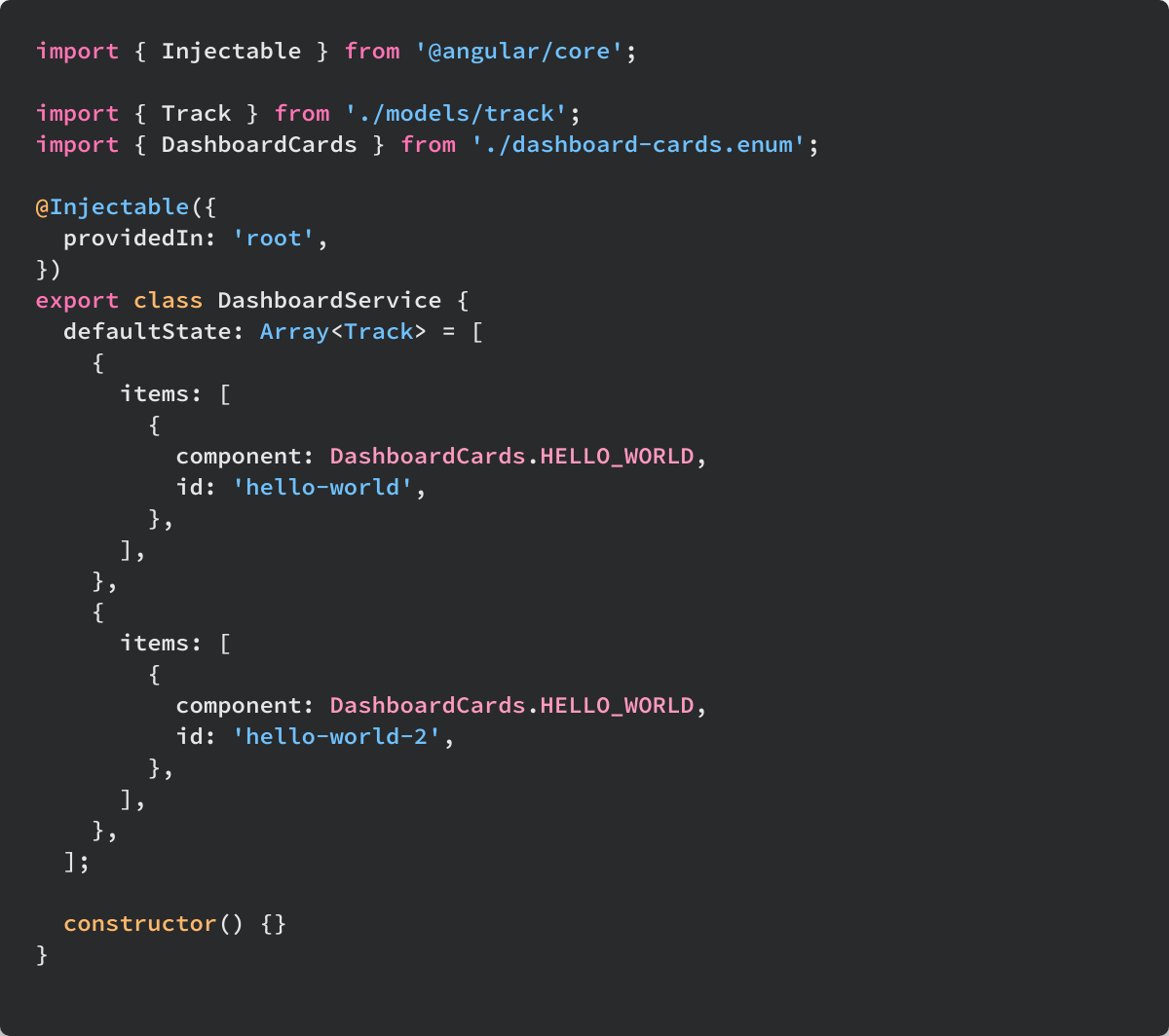 Build an Enterprise Scalable Dashboard using Angular — Part 1 | by Landon Buttars | ITNEXT