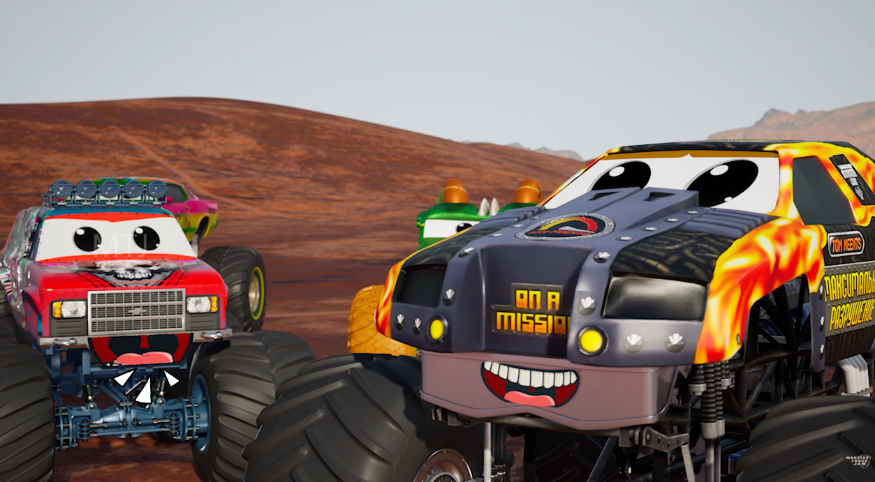 Monster Jam Big Challenge: Monster Trucks Freestyle Racing & Jaw ...