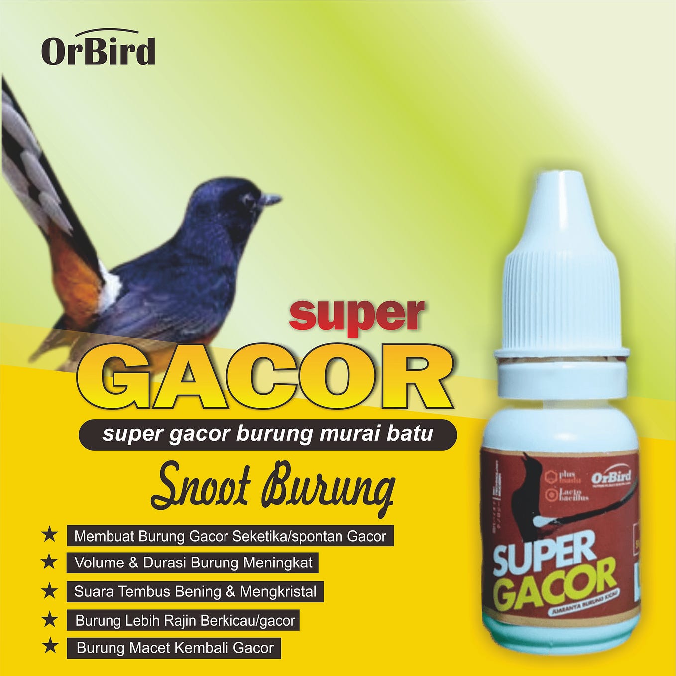 SOLUSI TERBAIK, WA 0812–1575–759, PABRIK Vitamin Burung Murai Nagata ...