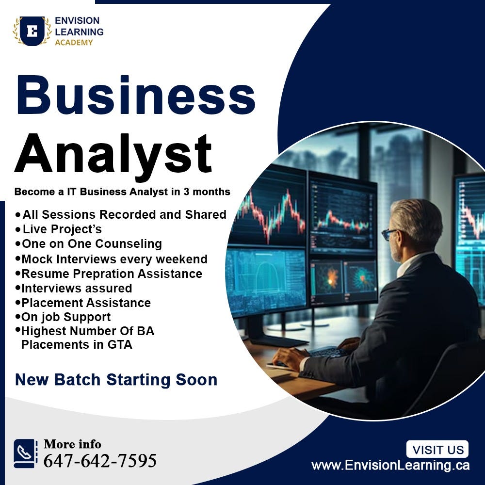 Comprehensive Data Analyst Training and Placement Program in Toronto - Envision Learning Academy ...