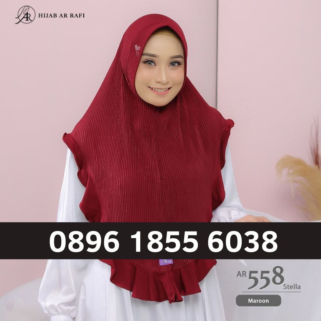 PRODUK TERJAMIN 0896–1855–6038 Arrafi Hijab Terbaru Ejamas Store ...