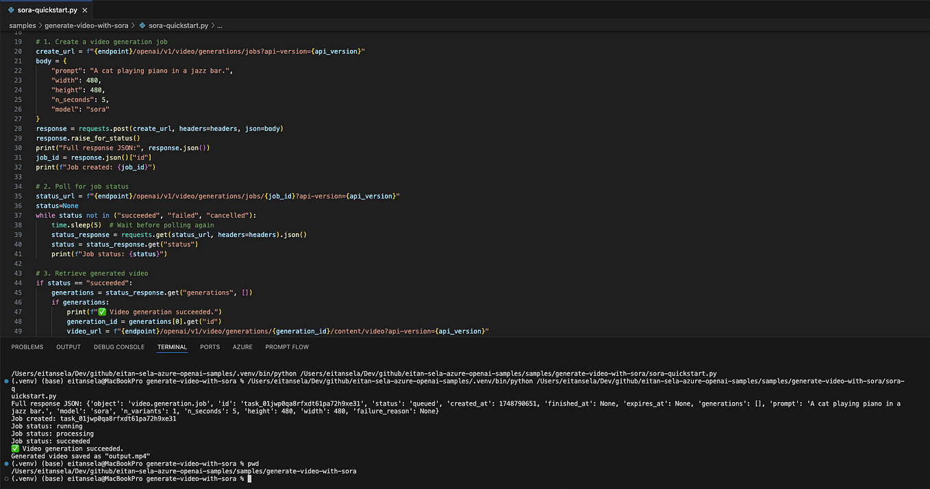 Build a MCP client using Azure AI Foundry and OpenAI Agents SDK | by Eitan Sela | Medium