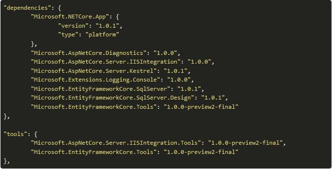 Create Entity Framework Model Core 1.1 | by Narin Kaewchutima | Medium