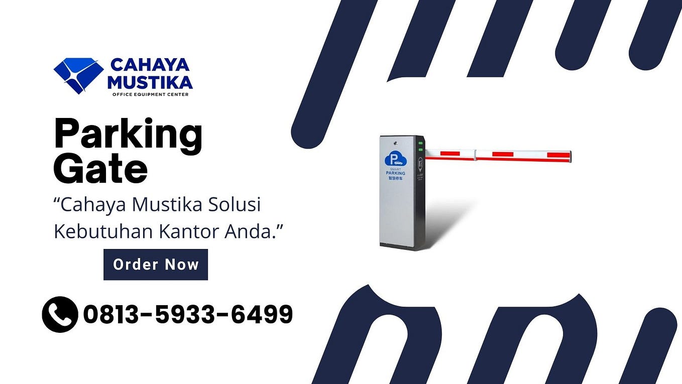 WA 0813–5933–6499, Distributor Gerbang Parkir Otomatis Jakarta Barat ...