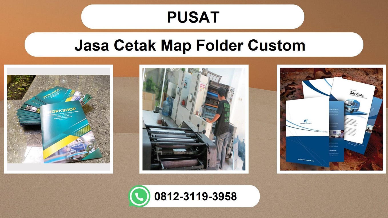 Pusat, 0812–3119–3958 Jasa Cetak Map Folder Custom Gorontalo - Cetak ...