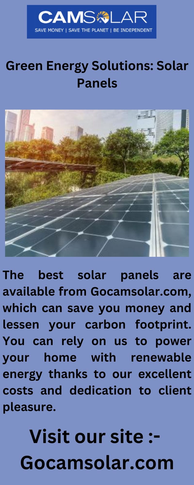 Solar Panels: Your Path to Green Energy - CAM Solar - Medium