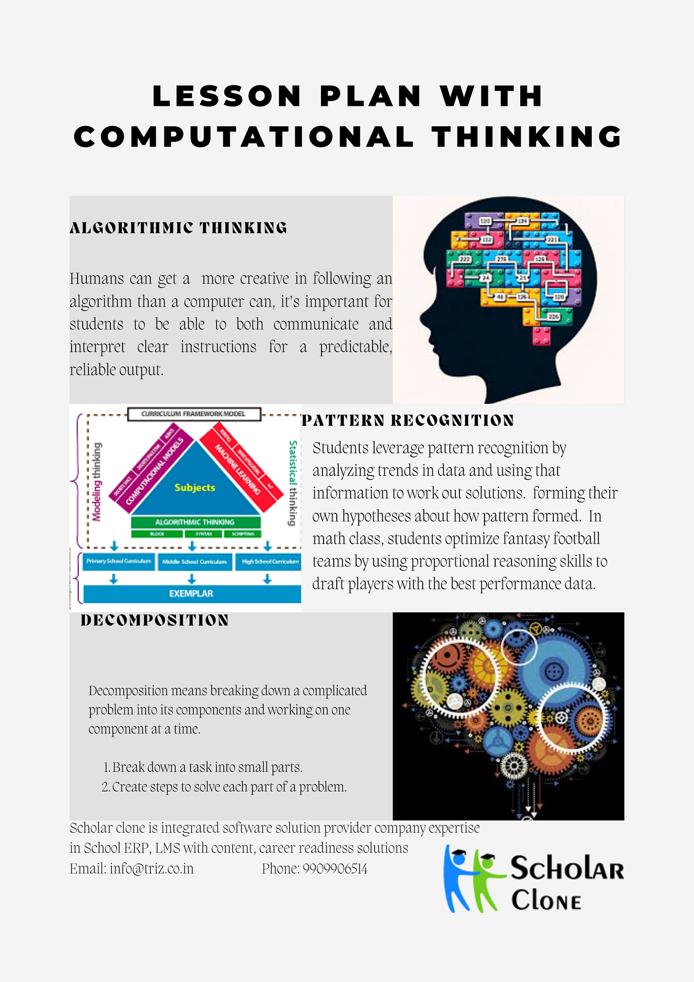 “A Lesson Planning Process” framework for creating effective and engaging learning environments ...