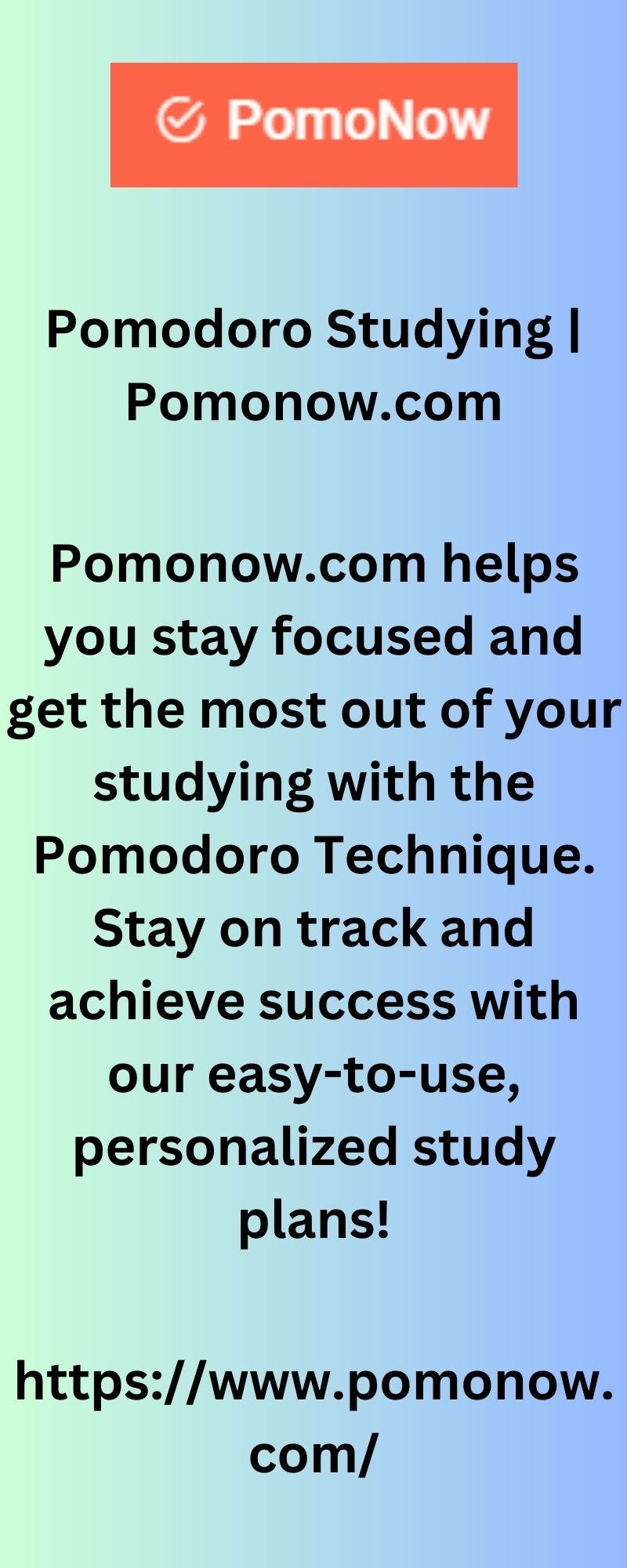 Pomodoro Technique Timer | Pomonow.com - Pomonow - Medium