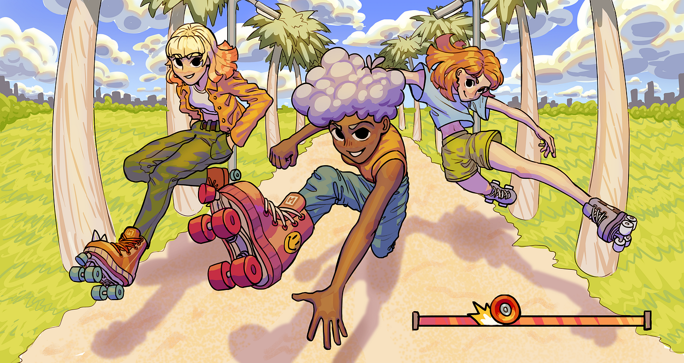 What is Metarollers. Metarollers is a 2D side-scrolling… | by Metarollers | Medium