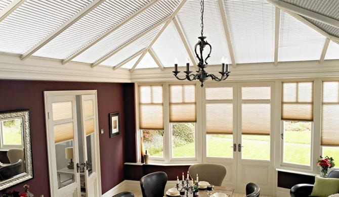 Get Respite From The Sizzling Heat At Your Conservatory With The Shade ...