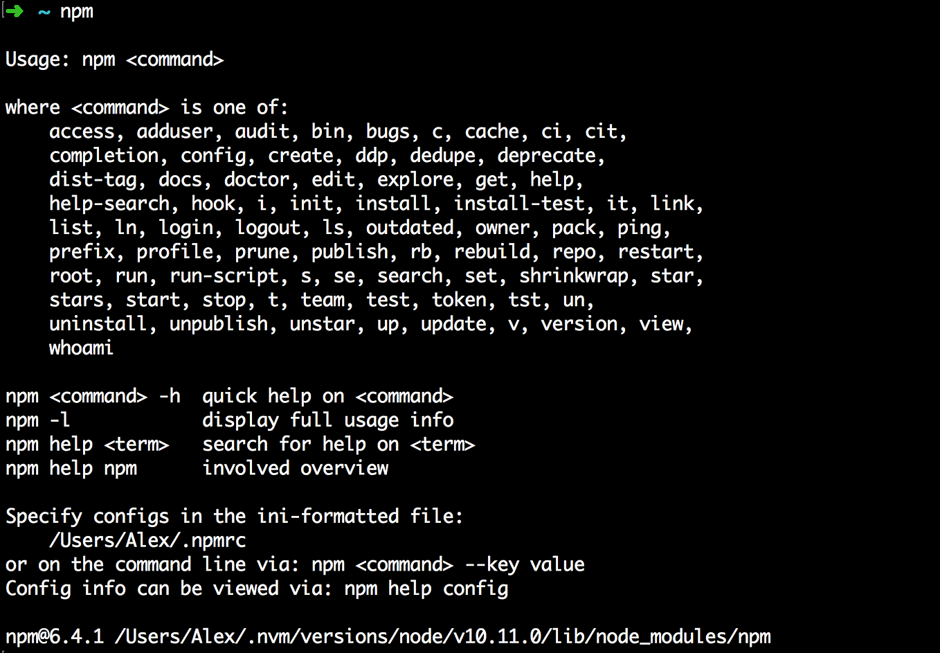 A Modern Way To Build a CLI with oclif in Node | by Alex Korzhikov | codeburst