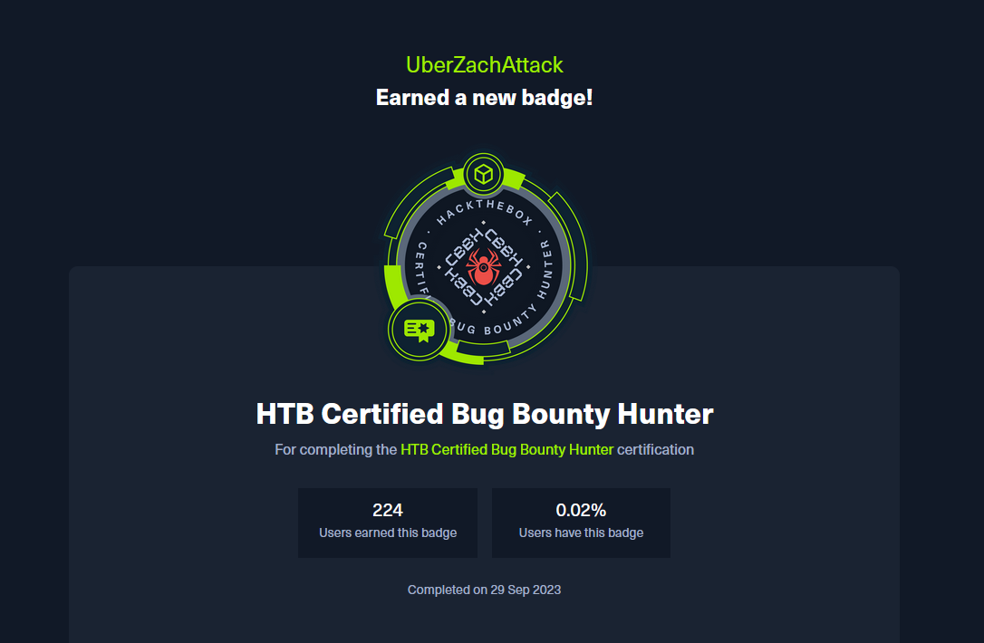 My journey to become “Certified Bug Bounty Hunter” by Hack The Box | by The WhiteHat Panther ...