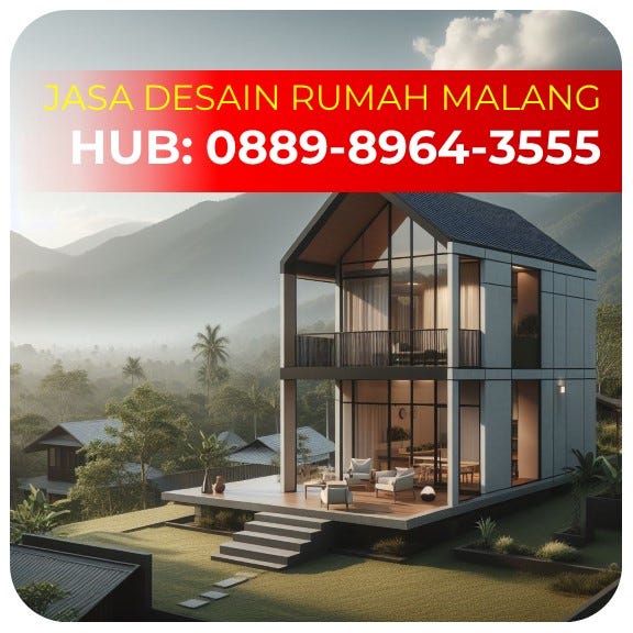 Desain rumah Malang, Hub 0889–8964–3555 | by Jasa Desain Rumah Profesional di Malang | Medium