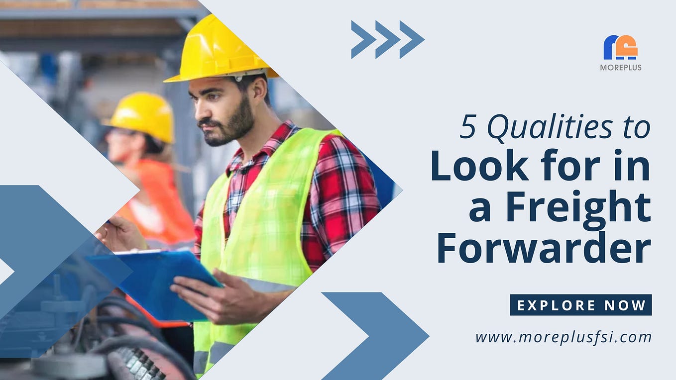 How to choose International Shipping Freight Forwarder? | by Moreplus ...