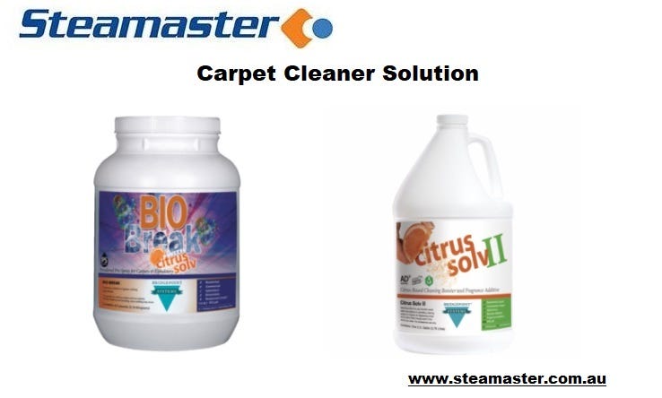 Carpet Upholstery Cleaner - Steamaster - Medium
