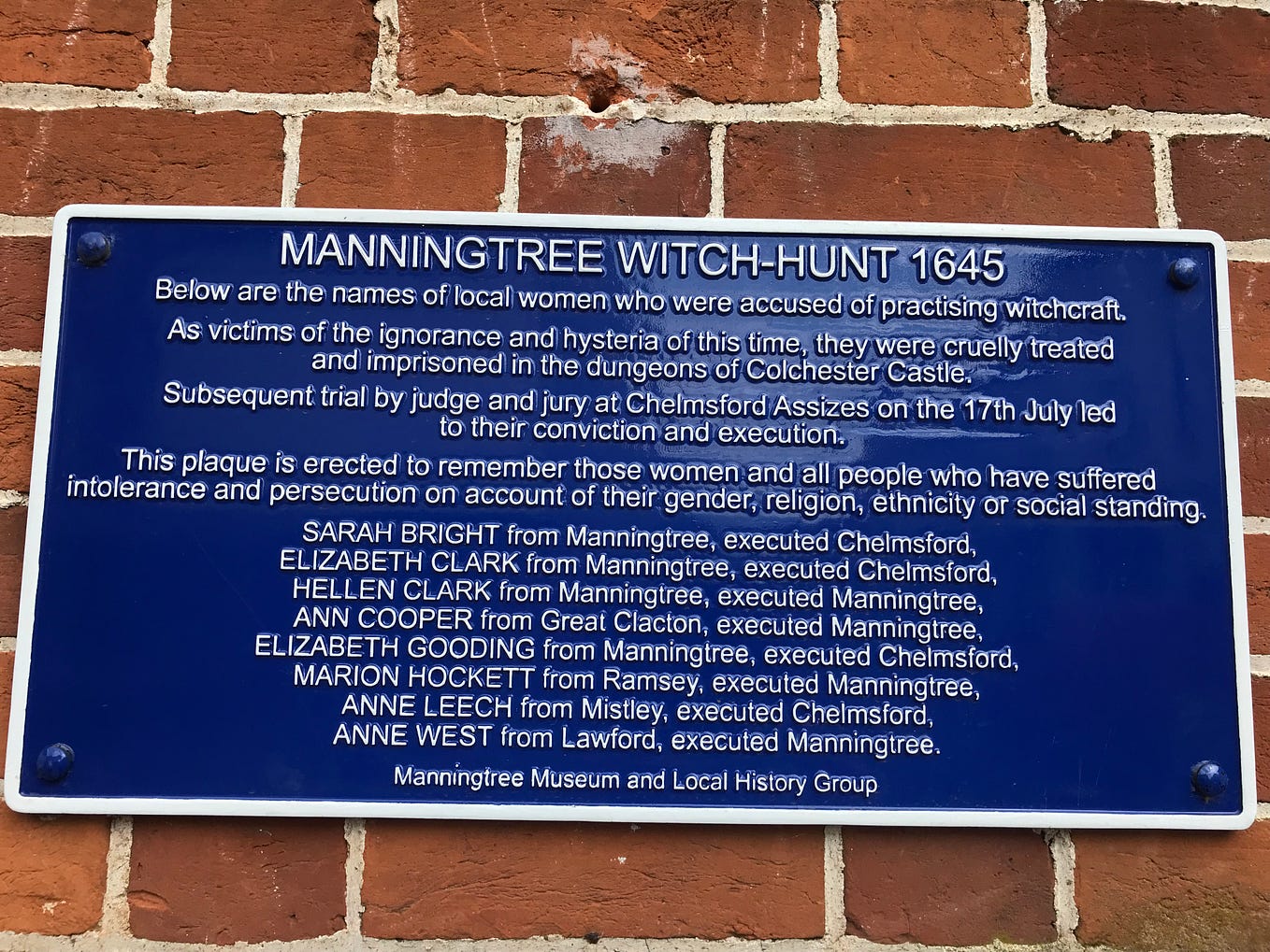 “First Witch”: Who was Elizabeth Clarke? | by Seven County Witch Hunts ...