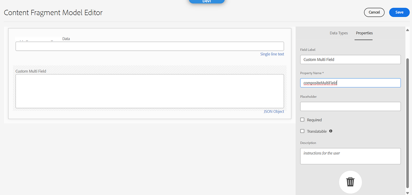 AEM Cloud: Enabling Dynamic Data Fields in the New Content Fragment Editor | by Albin Issac ...
