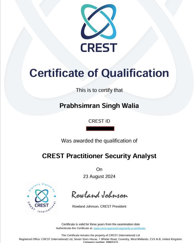 CREST CPSA Exam Preparation Tips. Hi Everyone, | by Usama Azad | Medium