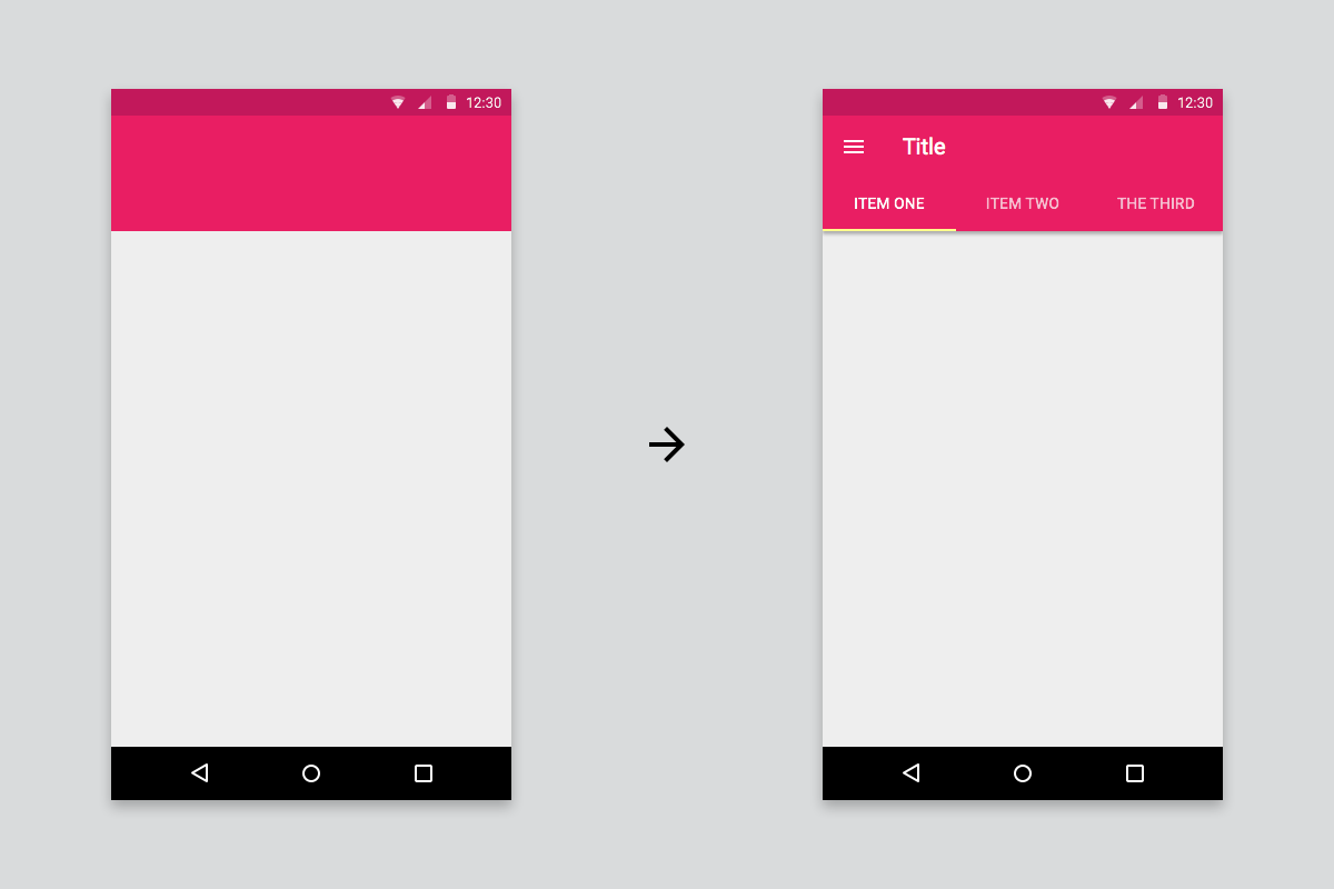 How to make Android Toolbar follow Material Design guidelines | by ...